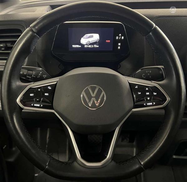 White Volkswagen ID. Buzz 2024 in Kaunas, with an engine capacity of 0.00 L and mileage of 93 thousand km for 29500 €, photo 6 on AUTOMOTO.COM.LV