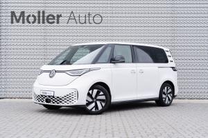 Balts Volkswagen ID. Buzz 2024 Mārupe, ar dzinēja tilpumu 0.00 L un nobraukumu 47 tūkst. km par 39900 €, foto 1 vietnē AUTOMOTO.COM.LV