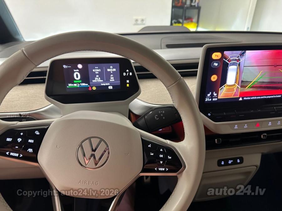 Balts Volkswagen ID. Buzz 2023 Tallina, ar dzinēja tilpumu 0.00 L un nobraukumu 98 tūkst. km par 38900 €, foto 3 vietnē AUTOMOTO.COM.LV