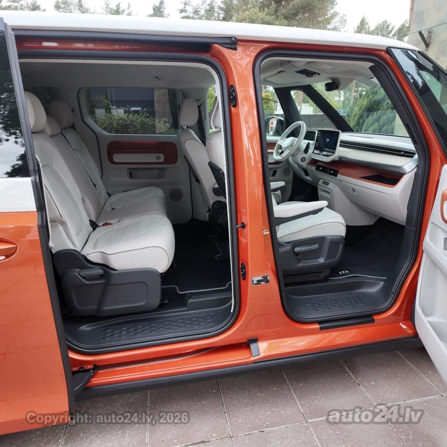 Balts Volkswagen ID. Buzz 2023 Tallina, ar dzinēja tilpumu 0.00 L un nobraukumu 98 tūkst. km par 38900 €, foto 14 vietnē AUTOMOTO.COM.LV