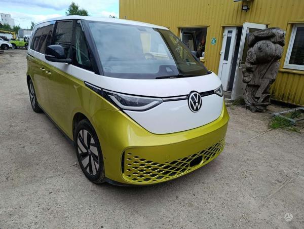 Yellow Volkswagen ID. Buzz 2023 in Utena, with an engine capacity of 0.00 L and mileage of 180 thousand km for 22500 €, photo 3 on AUTOMOTO.COM.LV