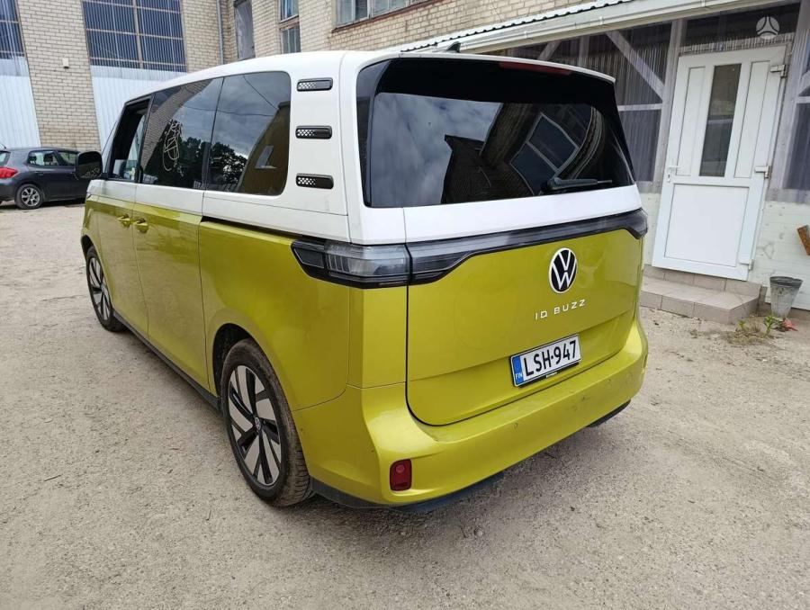 Желтый Фольксваген ID. Buzz 2023 в Утена, объемом двигателя 0.00 л и пробегом 180 тыс. км за 22500 €, фото 4 на AUTOMOTO.COM.LV