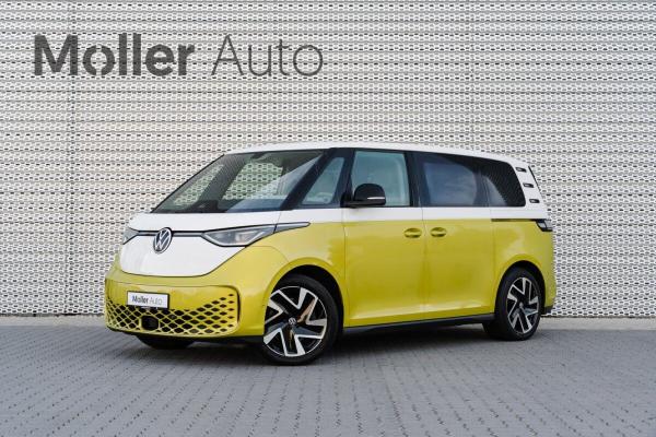 Dzeltens Volkswagen ID. Buzz 2023 Mārupe, ar dzinēja tilpumu 0.00 L un nobraukumu 93 tūkst. km par 39900 €, foto 1 vietnē AUTOMOTO.COM.LV