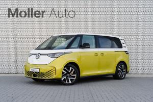 Yellow Volkswagen ID. Buzz 2023 in Marupe, with an engine capacity of 0.00 L and mileage of 93 thousand km for 39900 €, photo 1 on AUTOMOTO.COM.LV