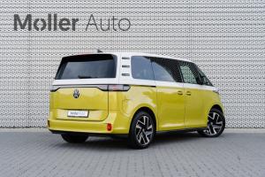 Yellow Volkswagen ID. Buzz 2023 in Marupe, with an engine capacity of 0.00 L and mileage of 93 thousand km for 39900 €, photo 5 on AUTOMOTO.COM.LV