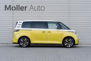 Yellow Volkswagen ID. Buzz 2023 in Marupe, with an engine capacity of 0.00 L and mileage of 93 thousand km for 39900 €, photo 6 on AUTOMOTO.COM.LV