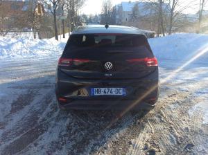 Melns Volkswagen ID.3 2024 Telšiai, ar dzinēja tilpumu 0.00 L un nobraukumu 7 tūkst. km par 25499 €, foto 6 vietnē AUTOMOTO.COM.LV