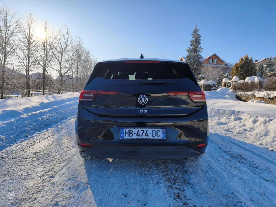 Melns Volkswagen ID.3 2024 Telšiai, ar dzinēja tilpumu 0.00 L un nobraukumu 7 tūkst. km par 25499 €, foto 5 vietnē AUTOMOTO.COM.LV