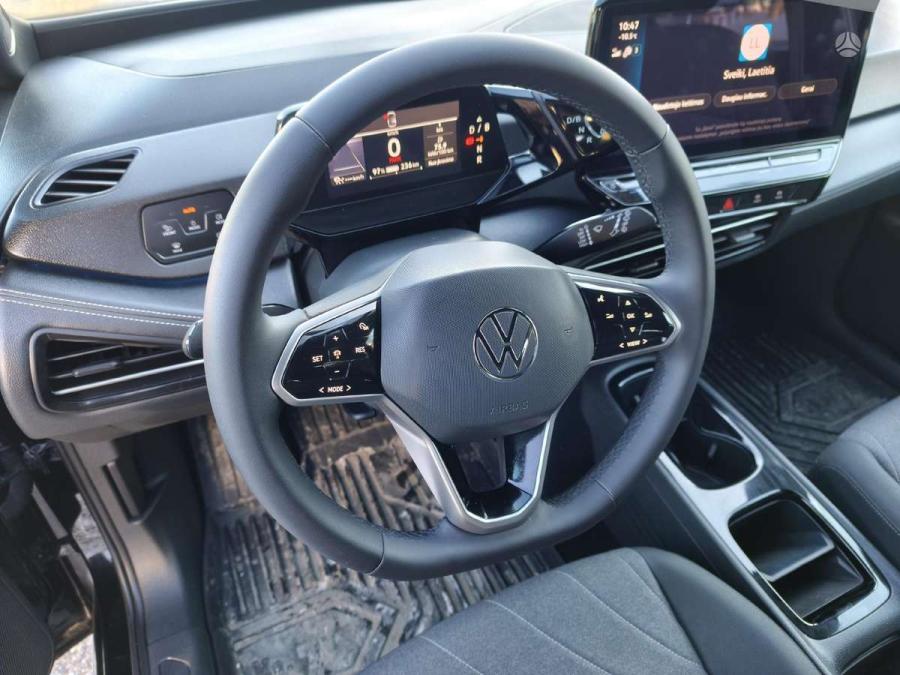 Melns Volkswagen ID.3 2024 Telšiai, ar dzinēja tilpumu 0.00 L un nobraukumu 7 tūkst. km par 25499 €, foto 12 vietnē AUTOMOTO.COM.LV