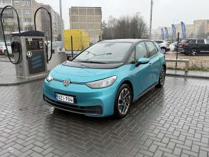 Zils Volkswagen ID.3 2020 Kauņa, ar dzinēja tilpumu 0.00 L un nobraukumu 63 tūkst. km par 14448 €, foto  vietnē AUTOMOTO.COM.LV