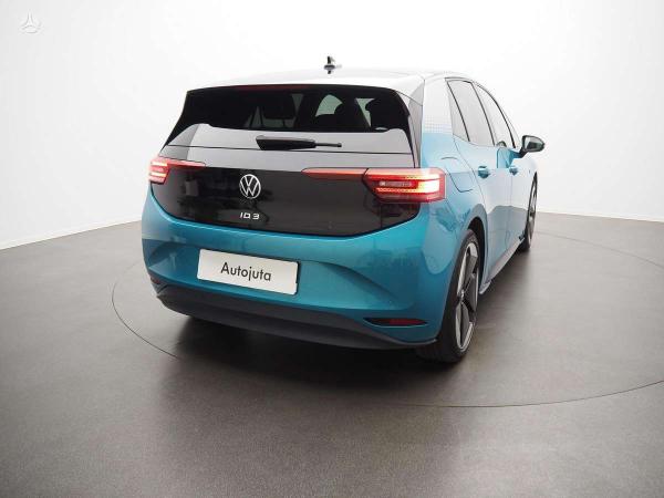 Blue Volkswagen ID.3 2020 in Vilnius, with an engine capacity of 0.00 L and mileage of 88 thousand km for 19500 €, photo 4 on AUTOMOTO.COM.LV