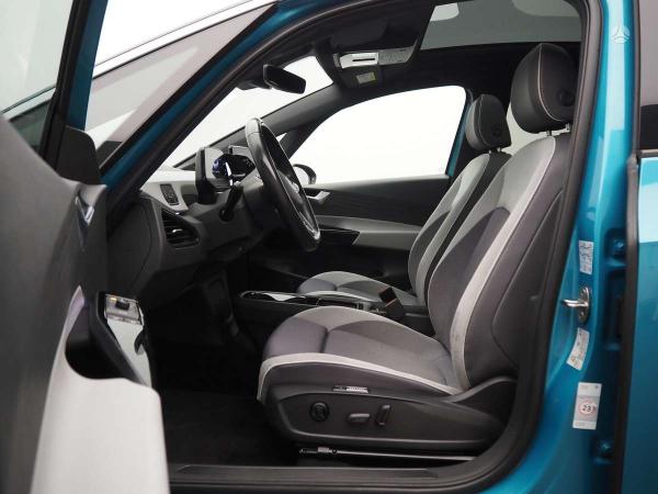 Blue Volkswagen ID.3 2020 in Vilnius, with an engine capacity of 0.00 L and mileage of 88 thousand km for 19500 €, photo 8 on AUTOMOTO.COM.LV