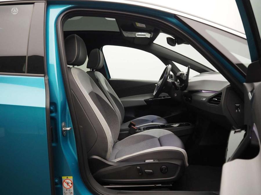 Blue Volkswagen ID.3 2020 in Vilnius, with an engine capacity of 0.00 L and mileage of 88 thousand km for 19500 €, photo 11 on AUTOMOTO.COM.LV