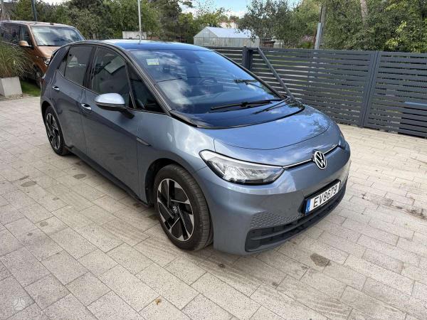 Zils Volkswagen ID.3 2021 Viļņa, ar dzinēja tilpumu 0.00 L un nobraukumu 54 tūkst. km par 18900 €, foto 1 vietnē AUTOMOTO.COM.LV
