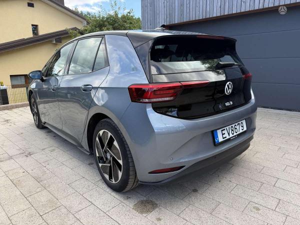 Zils Volkswagen ID.3 2021 Viļņa, ar dzinēja tilpumu 0.00 L un nobraukumu 54 tūkst. km par 18900 €, foto 3 vietnē AUTOMOTO.COM.LV