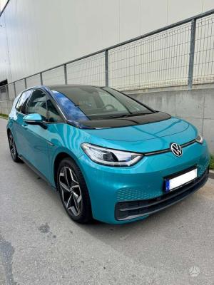 Zils Volkswagen ID.3 2021 Viļņa, ar dzinēja tilpumu 0.00 L un nobraukumu 97 tūkst. km par 20490 €, foto  vietnē AUTOMOTO.COM.LV