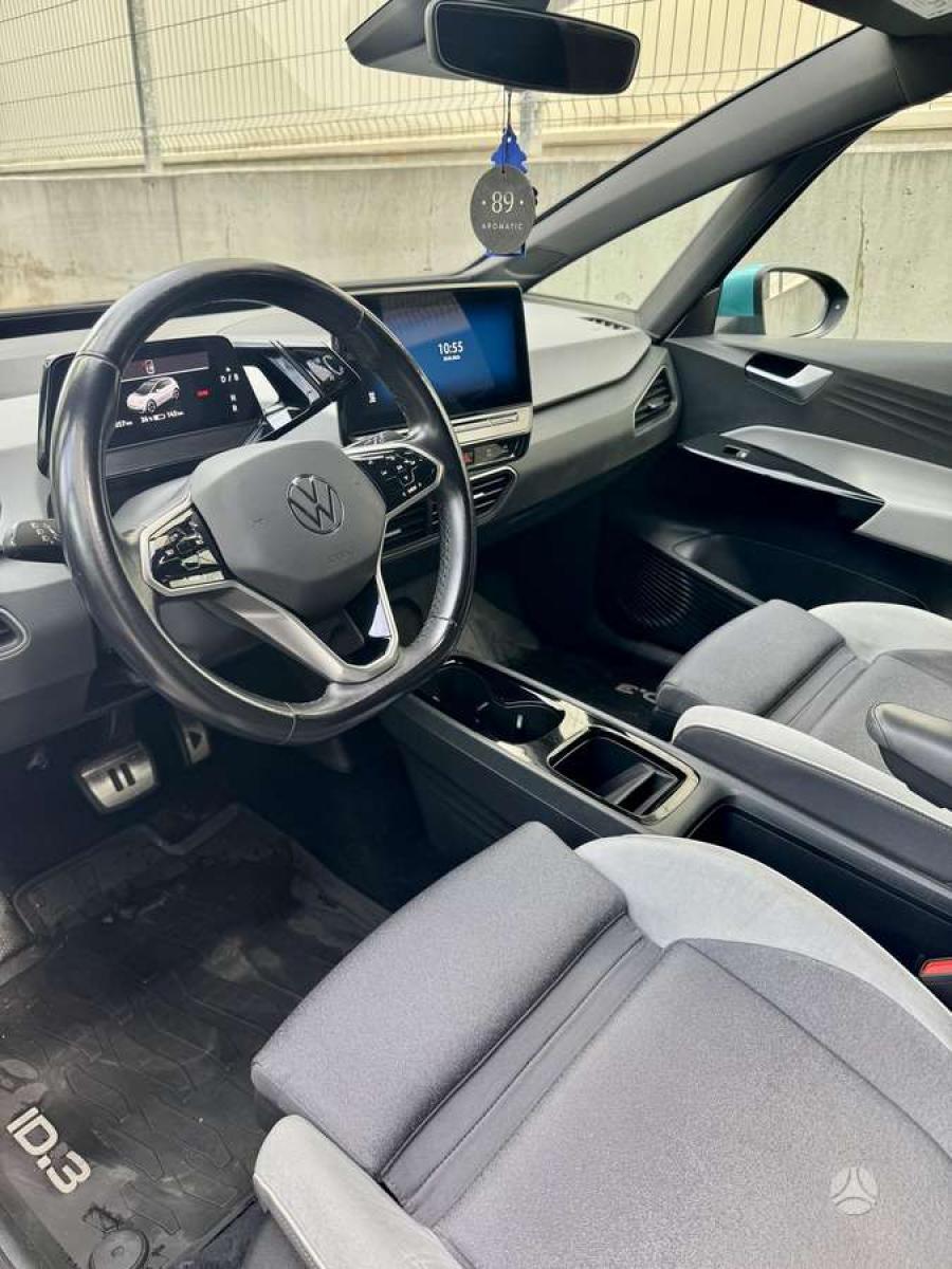 Zils Volkswagen ID.3 2021 Viļņa, ar dzinēja tilpumu 0.00 L un nobraukumu 97 tūkst. km par 20490 €, foto 11 vietnē AUTOMOTO.COM.LV