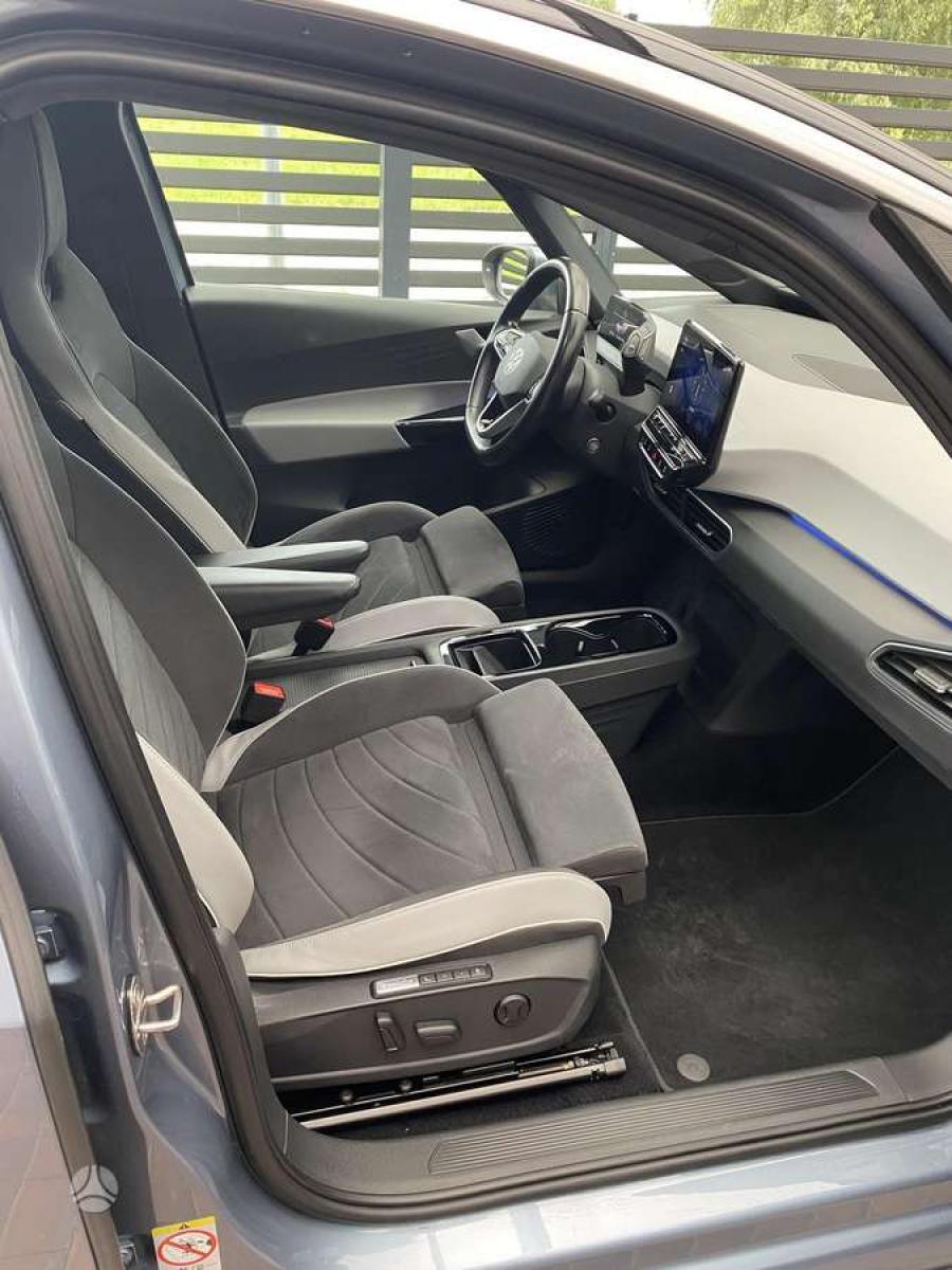 Zils Volkswagen ID.3 2022 Druskininkai, ar dzinēja tilpumu 0.00 L un nobraukumu 138 tūkst. km par 26378 €, foto 13 vietnē AUTOMOTO.COM.LV