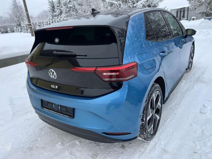 Zils Volkswagen ID.3 2024 Kauņa, ar dzinēja tilpumu 0.00 L un nobraukumu 20 tūkst. km par 16250 €, foto 3 vietnē AUTOMOTO.COM.LV