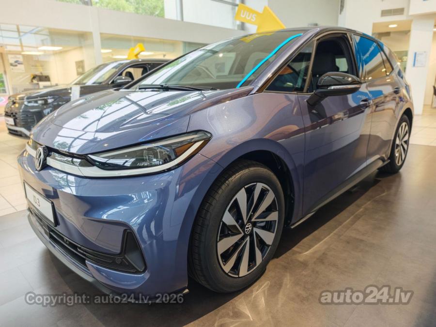 Zils Volkswagen ID.3 2026 Jehvi, ar dzinēja tilpumu 0.00 L un nobraukumu 0 tūkst. km par 41656 €, foto 1 vietnē AUTOMOTO.COM.LV