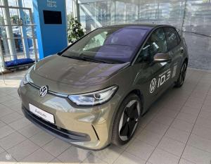 Green Volkswagen ID.3 2023 in Kaunas, with an engine capacity of 0.00 L and mileage of 28 thousand km for 32900 €, photo  on AUTOMOTO.COM.LV