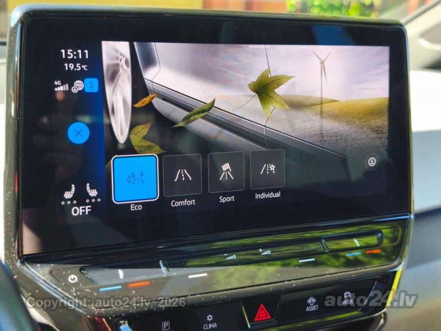 Green Volkswagen ID.3 2020 in Tallinn, with an engine capacity of 0.00 L and mileage of 163 thousand km for 16500 €, photo 18 on AUTOMOTO.COM.LV