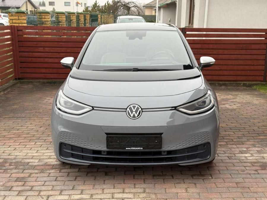 Grey Volkswagen ID.3 2020 in Siauliai, with an engine capacity of 0.00 L and mileage of 190 thousand km for 14500 €, photo 1 on AUTOMOTO.COM.LV