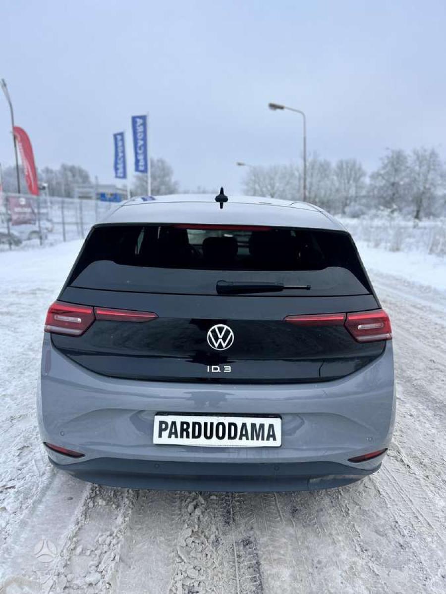 Grey Volkswagen ID.3 2020 in Panevezys, with an engine capacity of 0.00 L and mileage of 110 thousand km for 12900 €, photo 7 on AUTOMOTO.COM.LV
