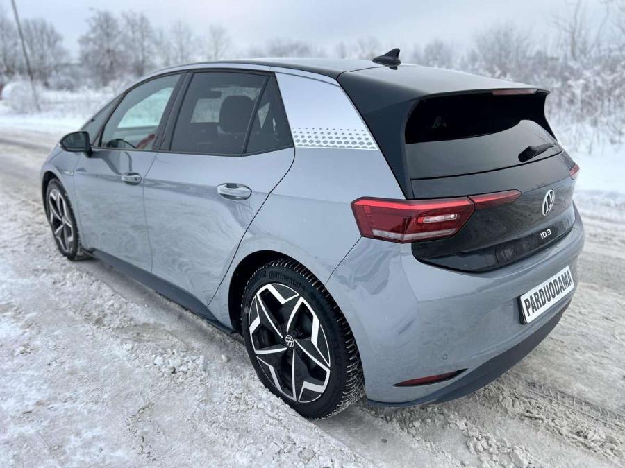 Pelēks Volkswagen ID.3 2020 Panevēža, ar dzinēja tilpumu 0.00 L un nobraukumu 110 tūkst. km par 12900 €, foto 8 vietnē AUTOMOTO.COM.LV