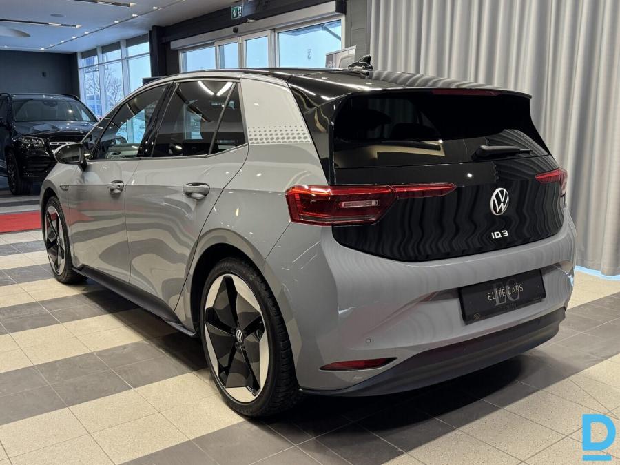 Pelēks Volkswagen ID.3 2020 Mārupe, ar dzinēja tilpumu 0.00 L un nobraukumu 100 tūkst. km par 17990 €, foto 2 vietnē AUTOMOTO.COM.LV