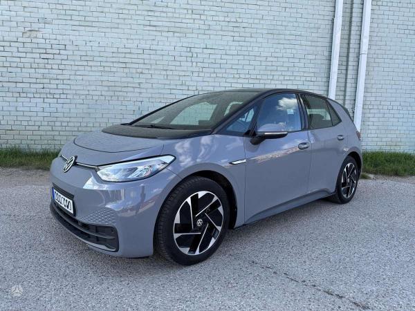 Pelēks Volkswagen ID.3 2020 Kauņa, ar dzinēja tilpumu 0.00 L un nobraukumu 47 tūkst. km par 18300 €, foto 1 vietnē AUTOMOTO.COM.LV