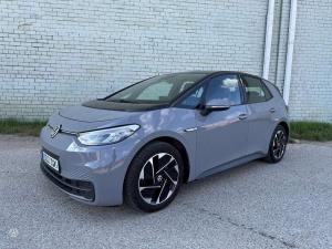 Grey Volkswagen ID.3 2020 in Kaunas, with an engine capacity of 0.00 L and mileage of 47 thousand km for 18300 €, photo  on AUTOMOTO.COM.LV
