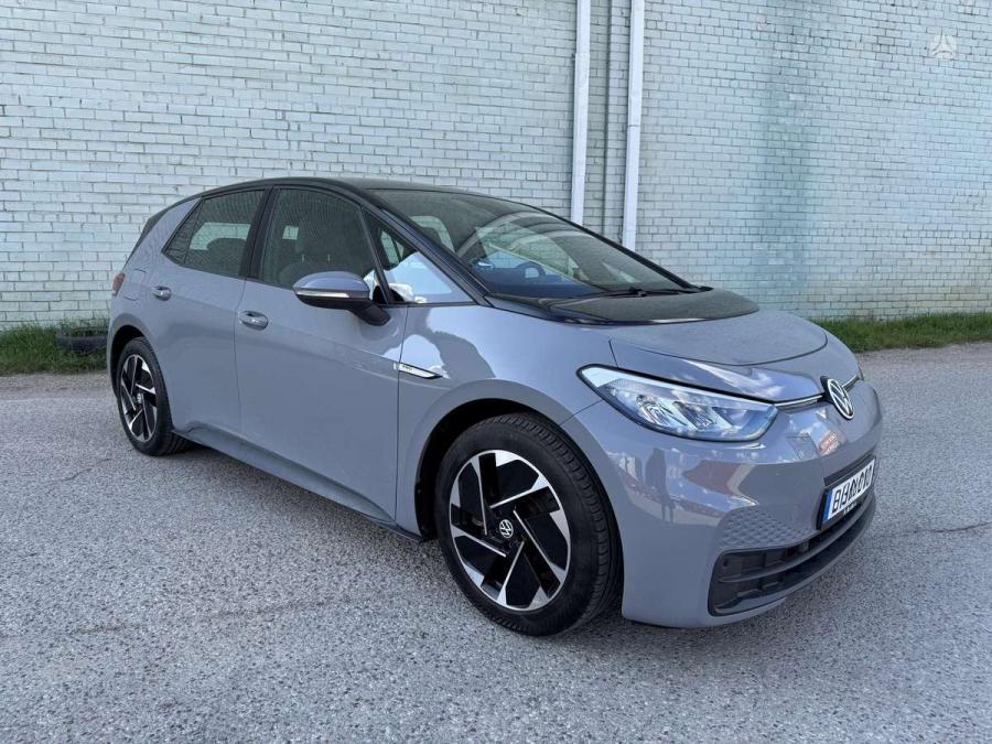 Pelēks Volkswagen ID.3 2020 Kauņa, ar dzinēja tilpumu 0.00 L un nobraukumu 47 tūkst. km par 18300 €, foto 3 vietnē AUTOMOTO.COM.LV