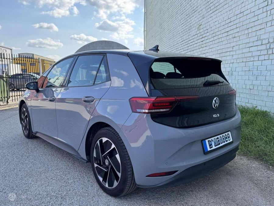 Pelēks Volkswagen ID.3 2020 Kauņa, ar dzinēja tilpumu 0.00 L un nobraukumu 47 tūkst. km par 18300 €, foto 4 vietnē AUTOMOTO.COM.LV