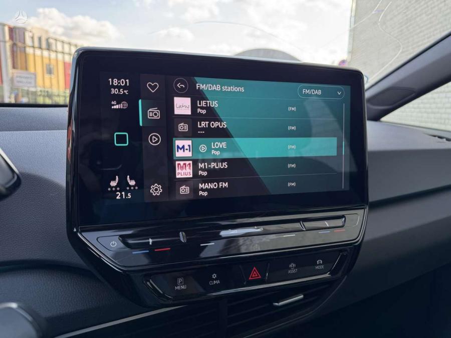 Pelēks Volkswagen ID.3 2020 Kauņa, ar dzinēja tilpumu 0.00 L un nobraukumu 47 tūkst. km par 18300 €, foto 7 vietnē AUTOMOTO.COM.LV