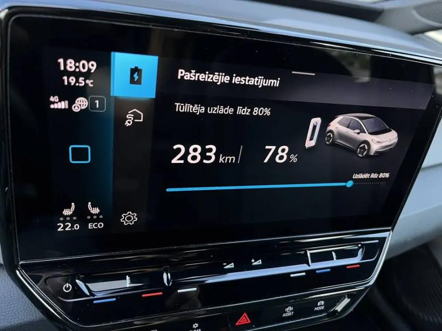 Pelēks Volkswagen ID.3 2020 Rīga, ar dzinēja tilpumu 0.00 L un nobraukumu 100 tūkst. km par 18990 €, foto 11 vietnē AUTOMOTO.COM.LV