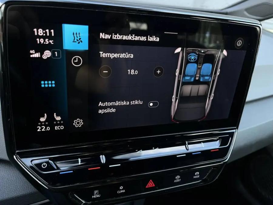 Pelēks Volkswagen ID.3 2020 Rīga, ar dzinēja tilpumu 0.00 L un nobraukumu 100 tūkst. km par 18990 €, foto 20 vietnē AUTOMOTO.COM.LV