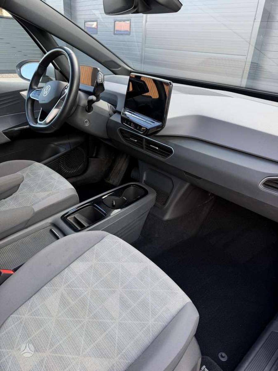 Pelēks Volkswagen ID.3 2020 Kauņa, ar dzinēja tilpumu 0.00 L un nobraukumu 16 tūkst. km par 11650 €, foto 9 vietnē AUTOMOTO.COM.LV