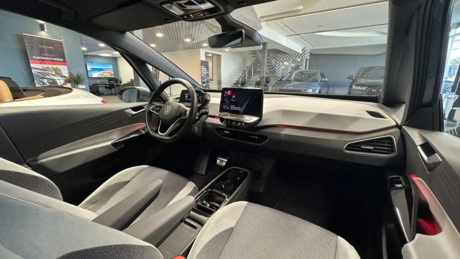Pelēks Volkswagen ID.3 2020 Mārupe, ar dzinēja tilpumu 0.00 L un nobraukumu 54 tūkst. km par 22490 €, foto 6 vietnē AUTOMOTO.COM.LV