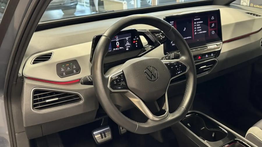 Pelēks Volkswagen ID.3 2020 Mārupe, ar dzinēja tilpumu 0.00 L un nobraukumu 54 tūkst. km par 22490 €, foto 8 vietnē AUTOMOTO.COM.LV