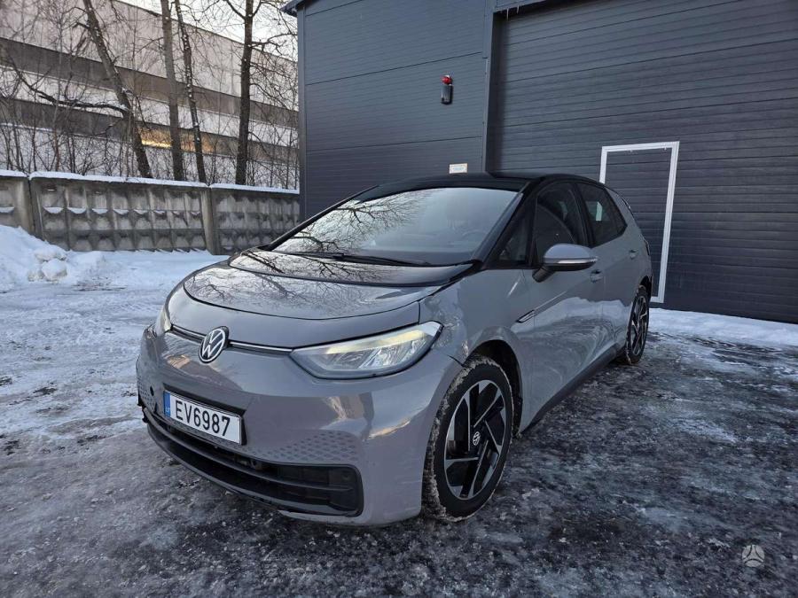 Pelēks Volkswagen ID.3 2021 Kauņa, ar dzinēja tilpumu 0.00 L un nobraukumu 90 tūkst. km par 8900 €, foto 3 vietnē AUTOMOTO.COM.LV