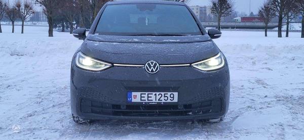 Grey Volkswagen ID.3 2021 in Kaunas, with an engine capacity of 0.00 L and mileage of 118 thousand km for 15800 €, photo 1 on AUTOMOTO.COM.LV