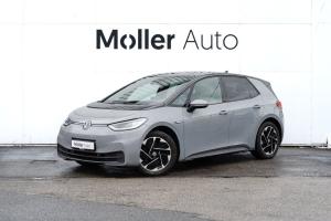 Pelēks Volkswagen ID.3 2021 Rīga, ar dzinēja tilpumu 0.00 L un nobraukumu 64 tūkst. km par 24900 €, foto  vietnē AUTOMOTO.COM.LV
