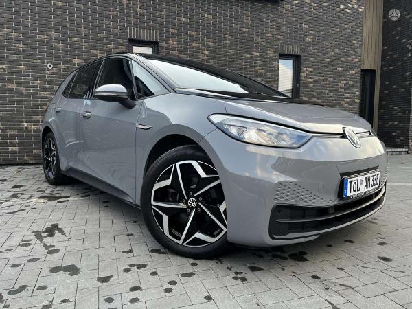 Grey Volkswagen ID.3 2021 in Klaipeda, with an engine capacity of 0.00 L and mileage of 34 thousand km for 16900 €, photo 9 on AUTOMOTO.COM.LV