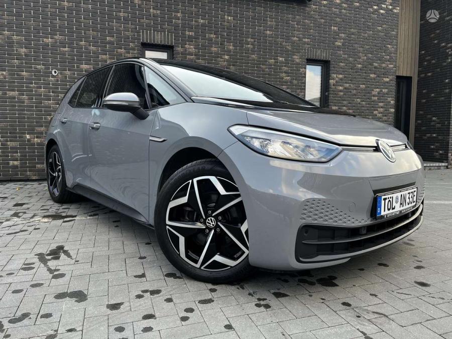 Pelēks Volkswagen ID.3 2021 Klaipėda, ar dzinēja tilpumu 0.00 L un nobraukumu 34 tūkst. km par 16900 €, foto 9 vietnē AUTOMOTO.COM.LV