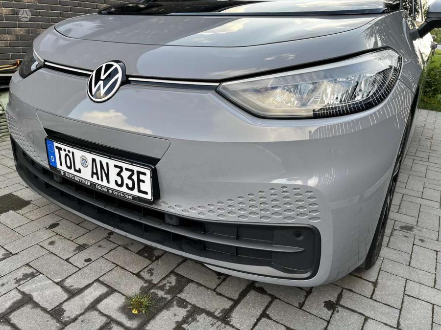 Pelēks Volkswagen ID.3 2021 Klaipėda, ar dzinēja tilpumu 0.00 L un nobraukumu 34 tūkst. km par 16900 €, foto 18 vietnē AUTOMOTO.COM.LV