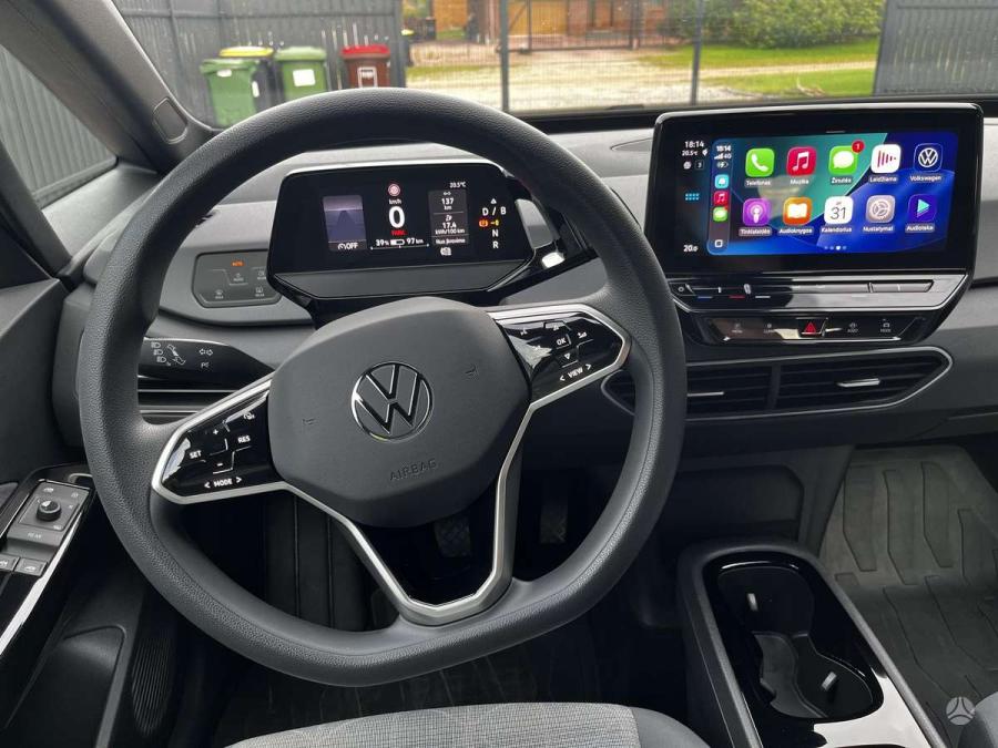 Pelēks Volkswagen ID.3 2021 Klaipėda, ar dzinēja tilpumu 0.00 L un nobraukumu 34 tūkst. km par 16900 €, foto 28 vietnē AUTOMOTO.COM.LV