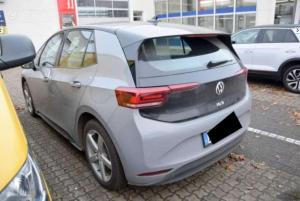Pelēks Volkswagen ID.3 2022 Šauļi, ar dzinēja tilpumu 0.00 L un nobraukumu 21 tūkst. km par 13500 €, foto 2 vietnē AUTOMOTO.COM.LV