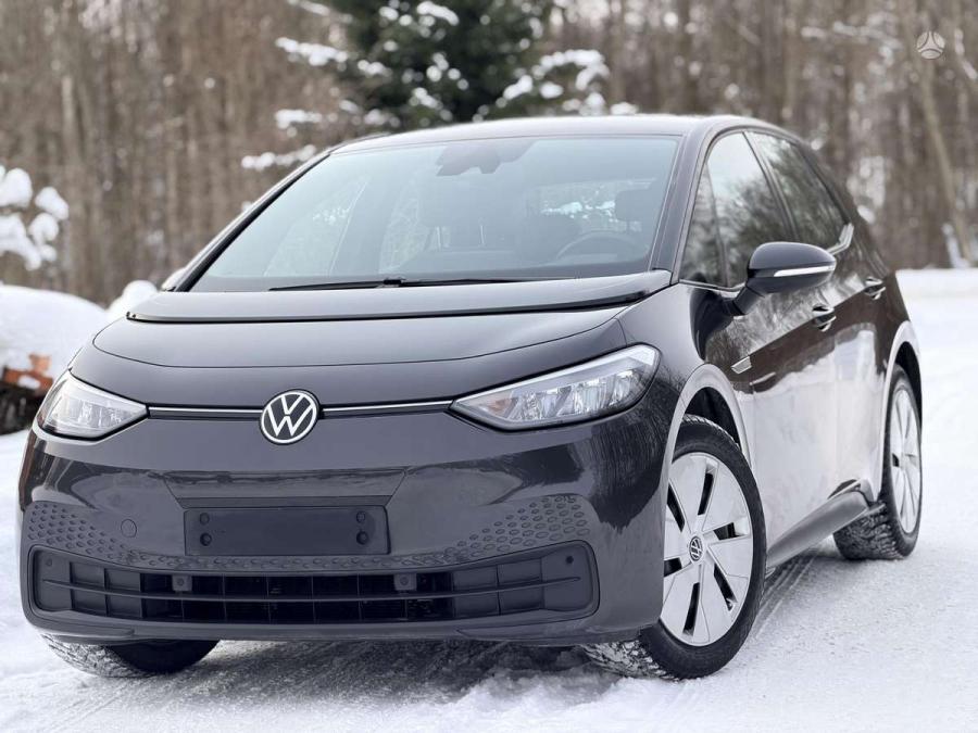 Pelēks Volkswagen ID.3 2022 Utena, ar dzinēja tilpumu 0.00 L un nobraukumu 78 tūkst. km par 15990 €, foto 1 vietnē AUTOMOTO.COM.LV