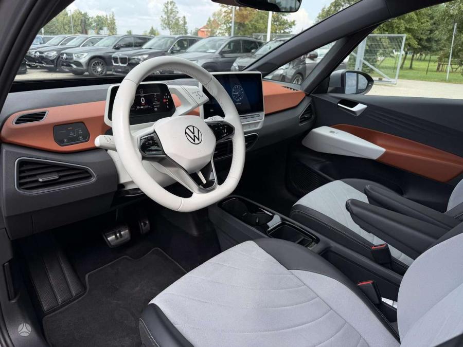 Pelēks Volkswagen ID.3 2022 Šauļi, ar dzinēja tilpumu 0.00 L un nobraukumu 103 tūkst. km par 22978 €, foto 12 vietnē AUTOMOTO.COM.LV